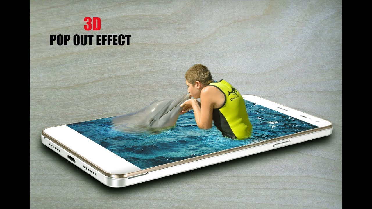 photoshop 2017|| 3D Pop up Effect - YouTube