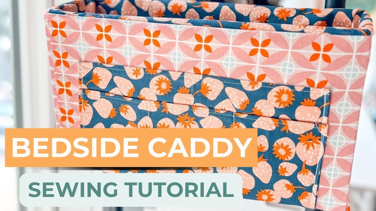 Come make this Bedside caddy with me & Missouri Star quilt co! - YouTube