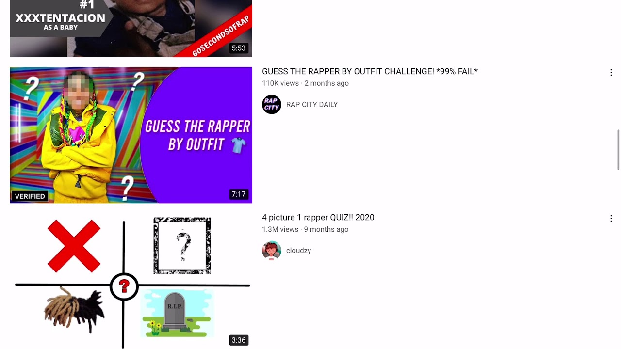 Guess the rapper the emoji part 1 - YouTube