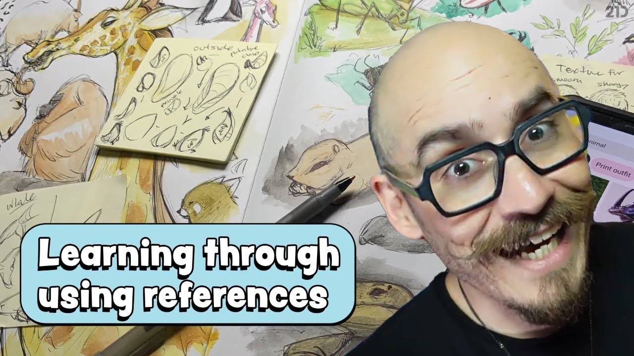 Creating Fun Animal Characters: Drawing From Reference with Rodgon ...