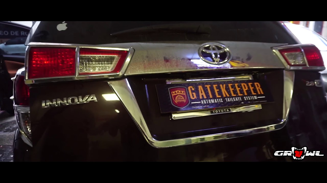 INNOVA AUTOMATIC TAILGATE - YouTube