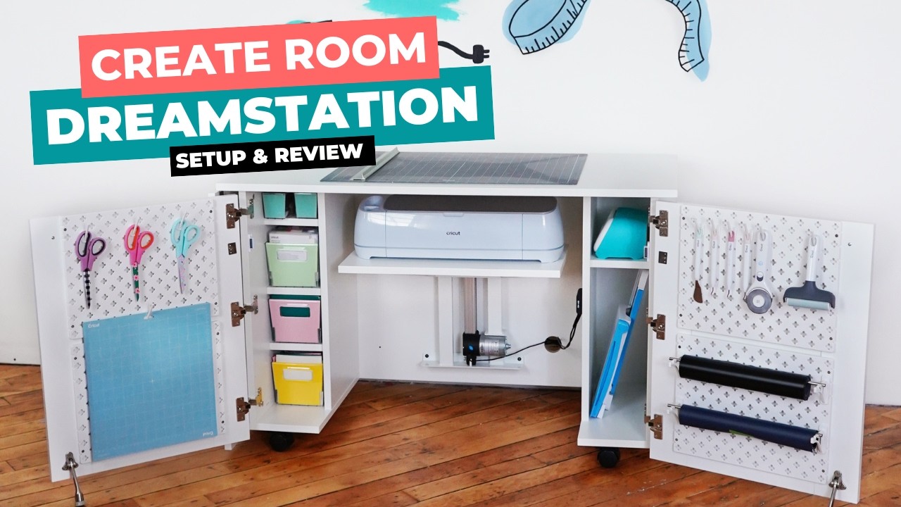 SETUP + REVIEW Create Room DreamStation- Craft Organization Furniture ...