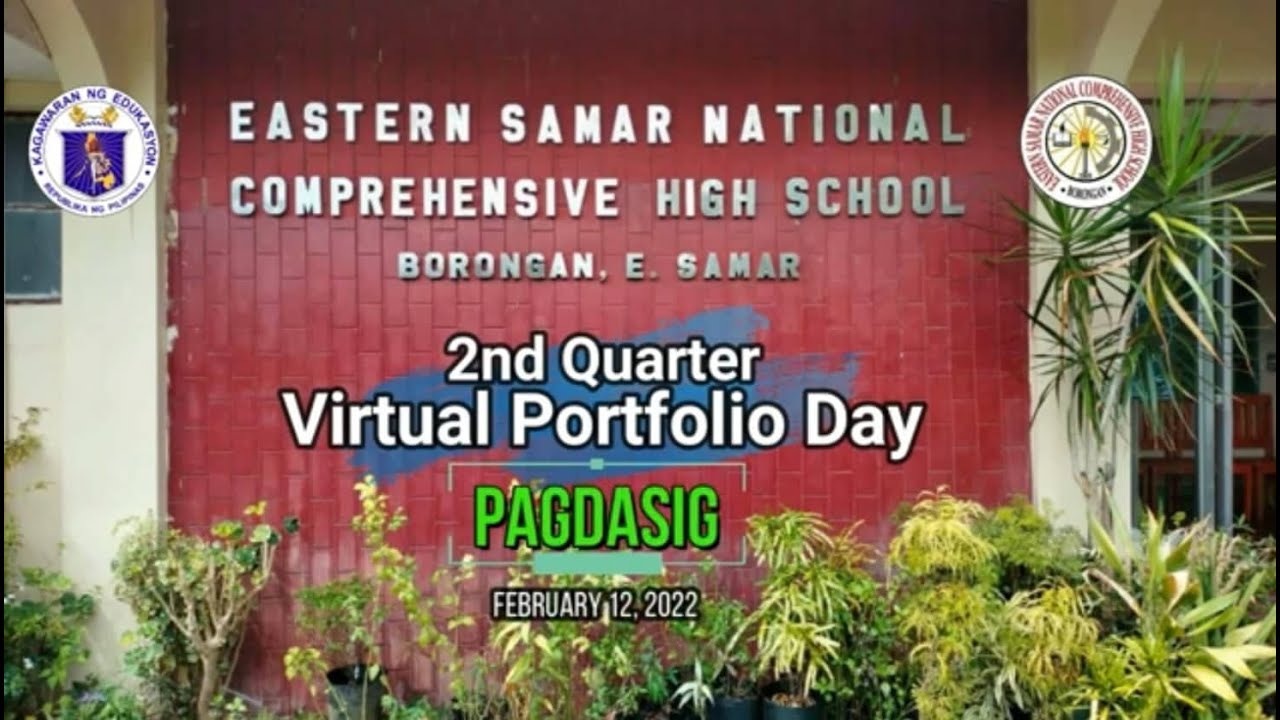 2nd Quarter Virtual Portfolio Day SY 2021-2022 - YouTube