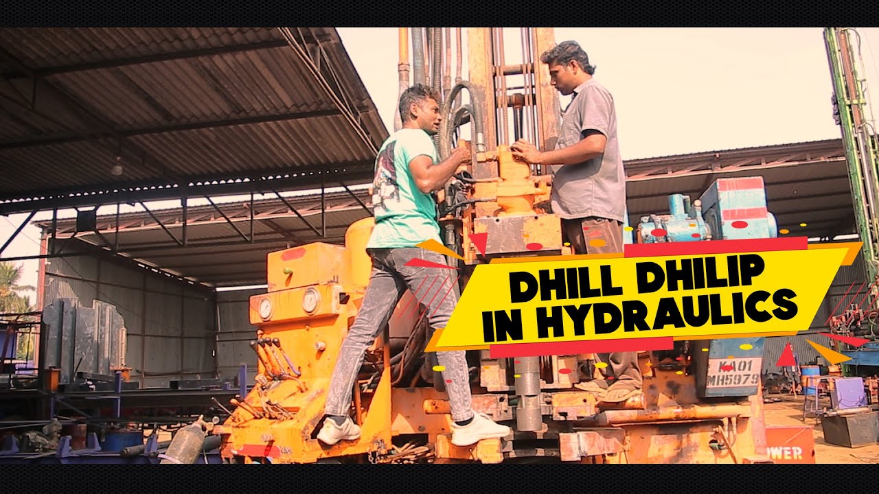 Dhill Dhilip Promotion Journey | Hydraulic Borewell Machine ...