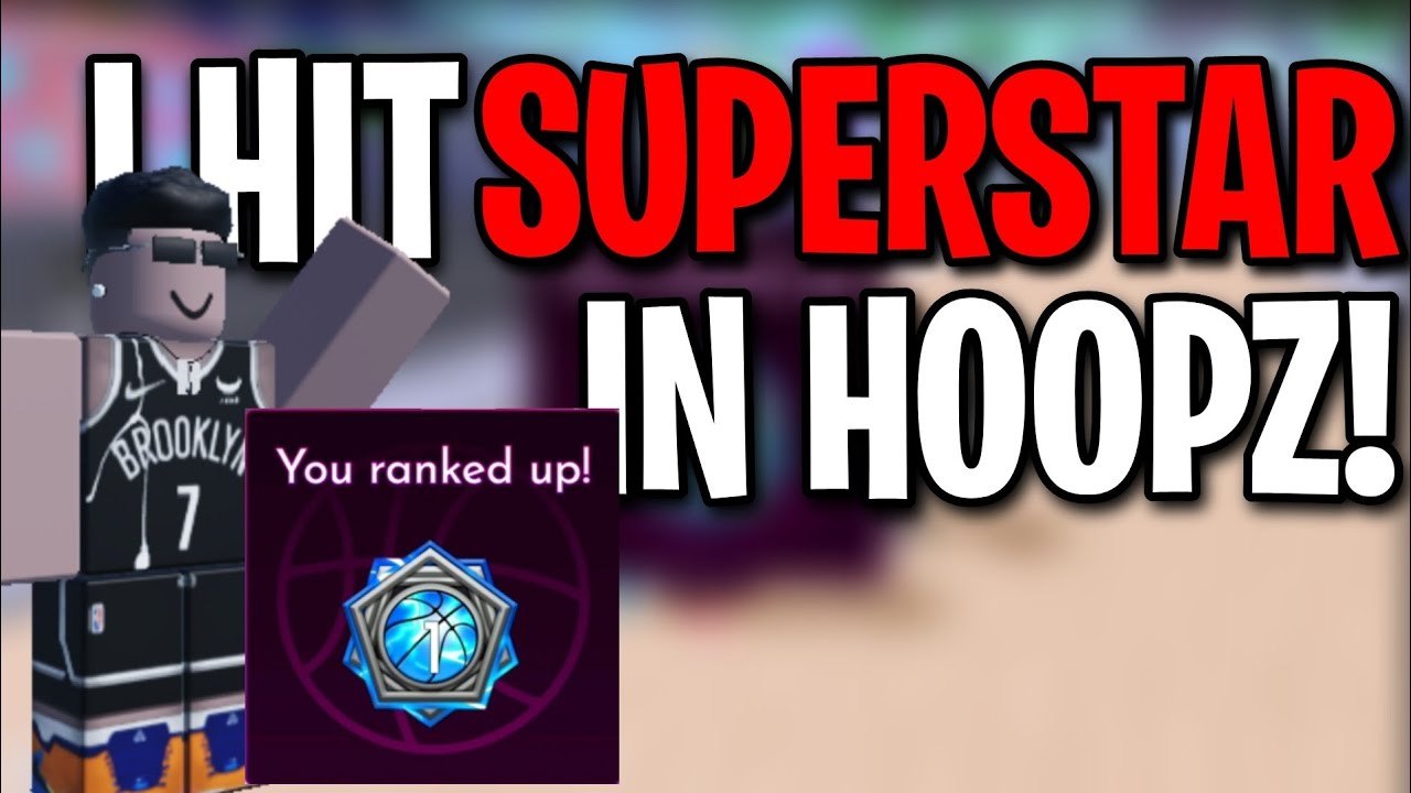 I HIT SUPERSTAR IN HOOPZ! | ROBLOX HOOPZ! - YouTube