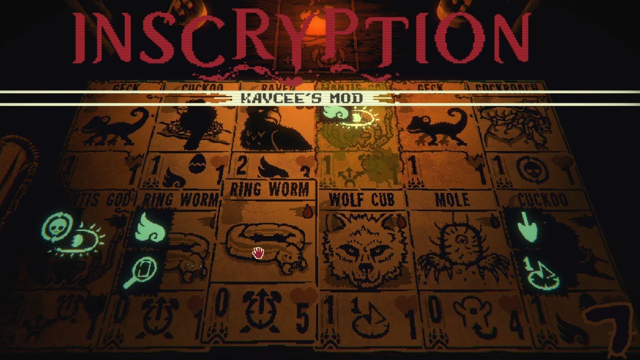 Inscryption kaycee mod P7 - no commentary - YouTube