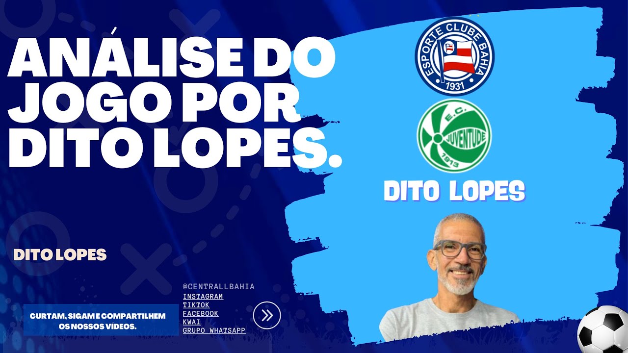 ANÁLISE DO JOGO POR DITO LOPES. - YouTube
