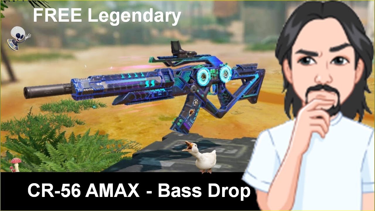 CODM's FREE Legendary CR-56 AMAX - Bass Drop is great, but.. - YouTube