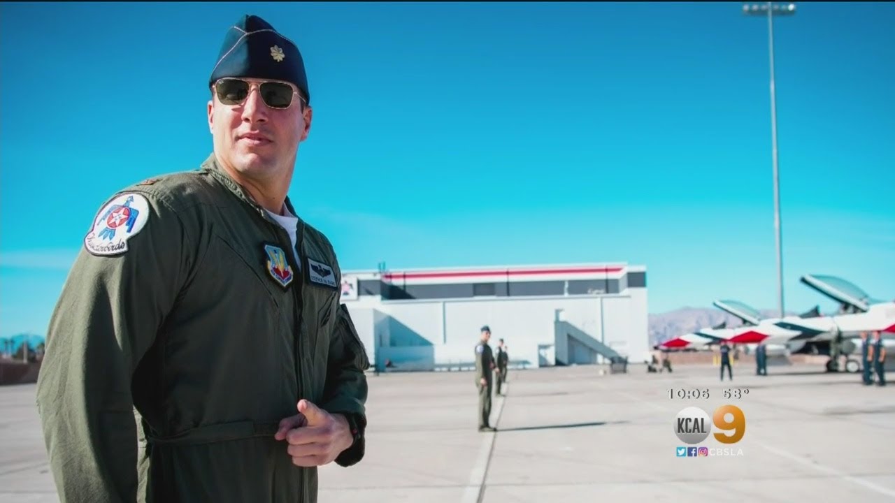 Memorial Held For Thunderbird Pilot Killed During Training Flight In ...