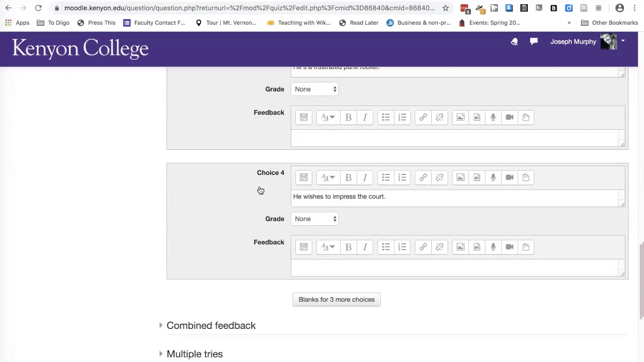 Moodle Quiz Question Types - YouTube