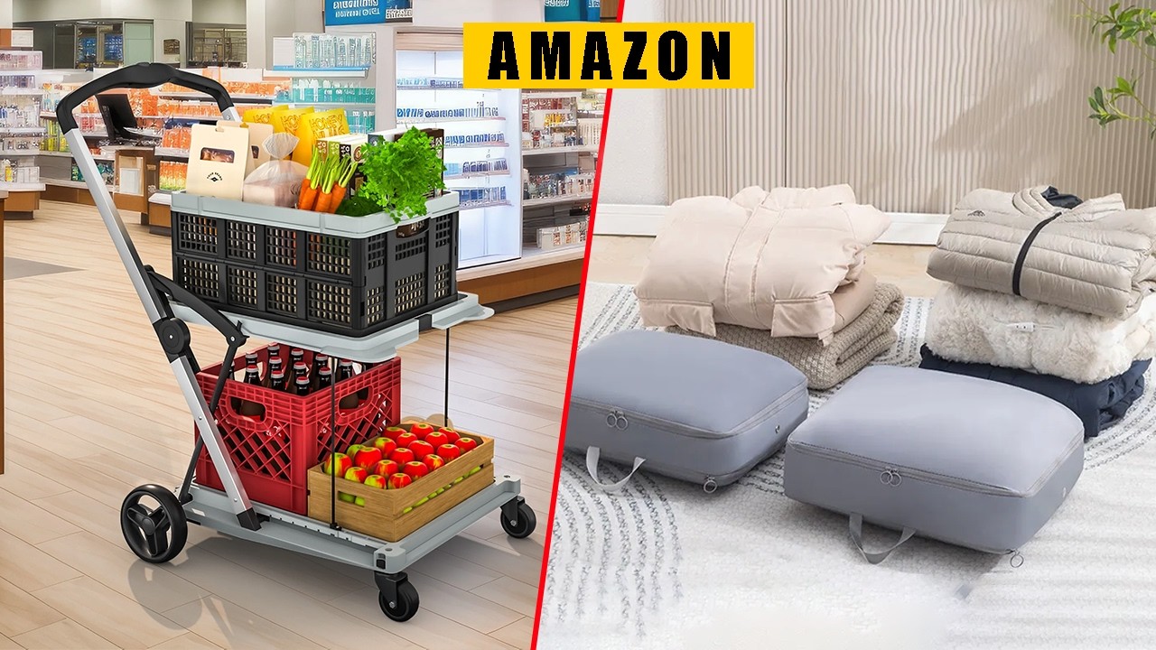 10 amazon products that will make your life easier & better - YouTube