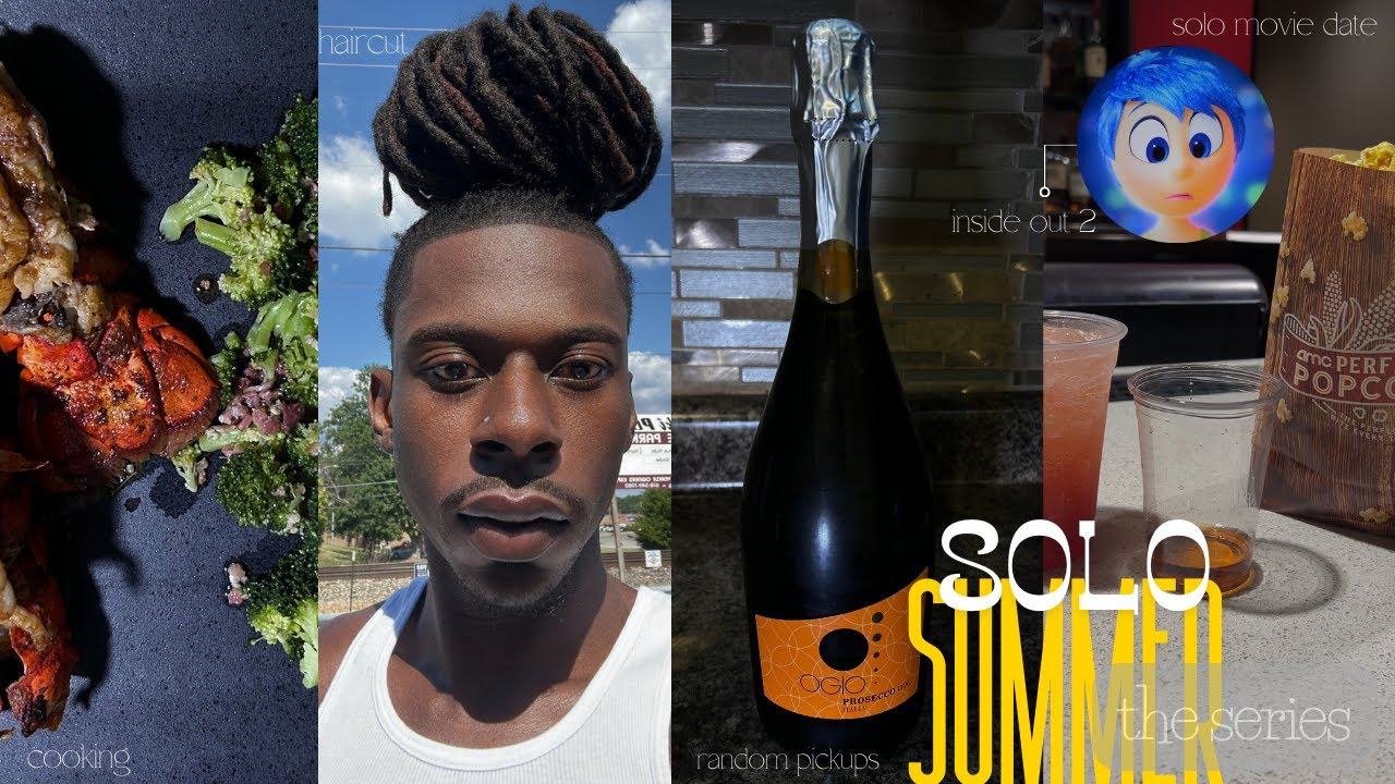 SOLO summer series ep.3 🫧 week in my life, solo dates, cooking, haircut ...