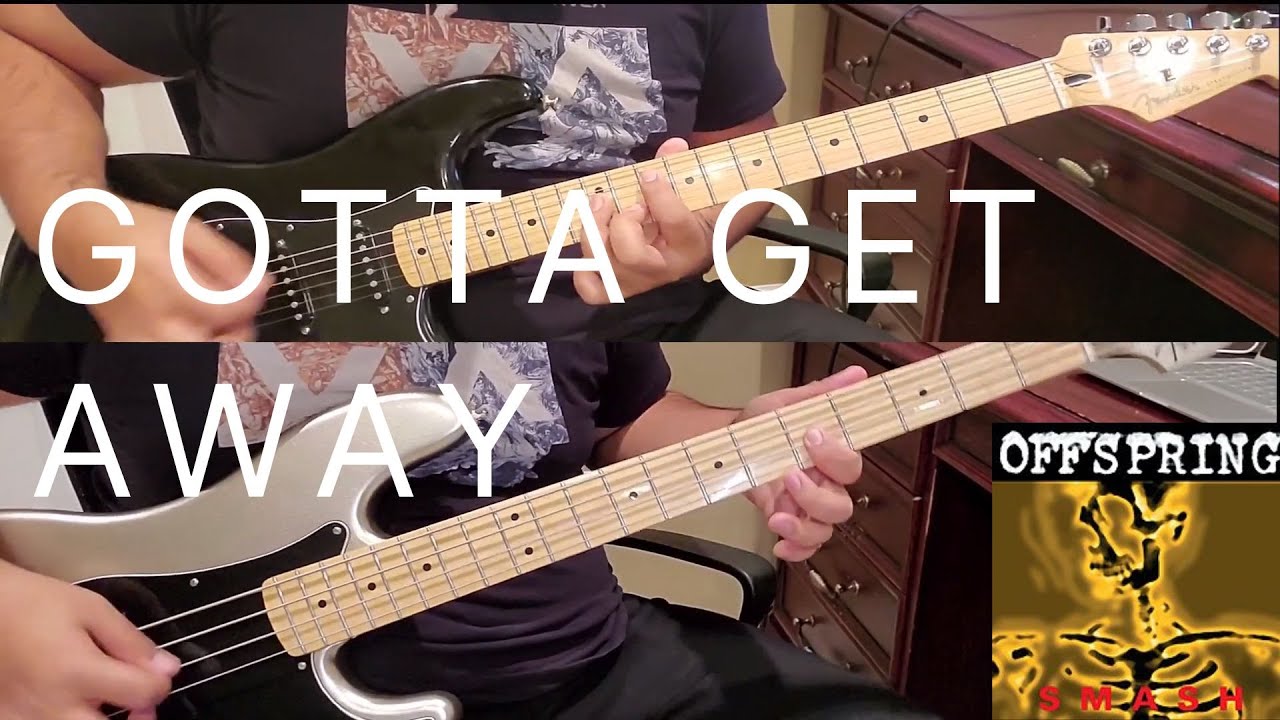 The Offspring - Gotta get away (Guitar and Bass cover) - YouTube