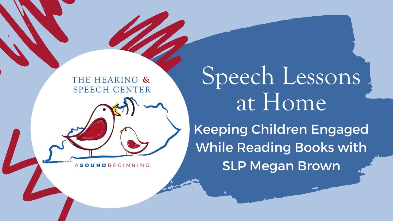 Keeping Children Engaged While Reading Books with SLP Megan Brown - YouTube