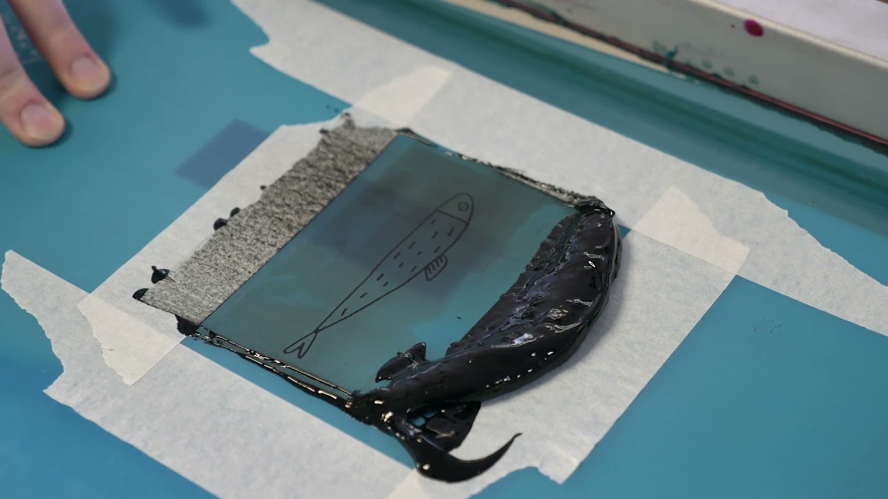 aurelie dumont serigraphie banner - YouTube