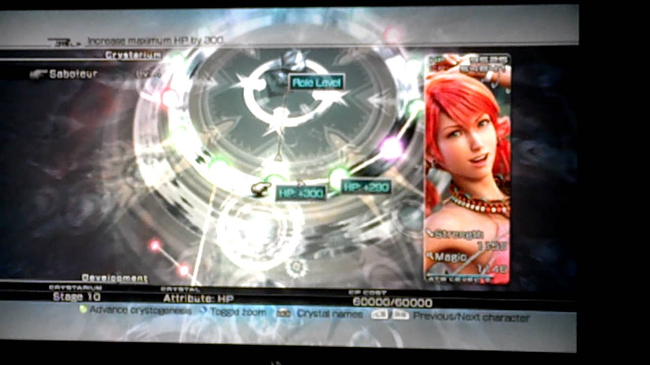 final fantasy xiii combat roles achieved - YouTube