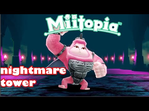 Miitopia Nintendo switch gameplay walkthrough nightmare tower - YouTube