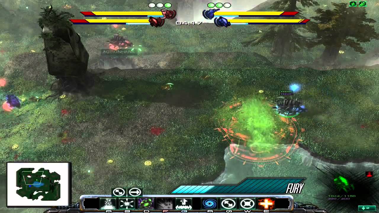 Starcraft 2 SmashCraft Starcraft 2 custom map 2v2s - YouTube