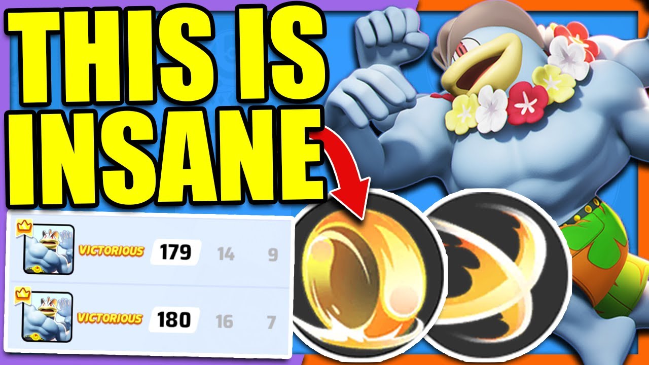 BUFFED SUBMISSION MACHAMP HARD CARRIED ME TO MASTER RANK | Pokemon ...