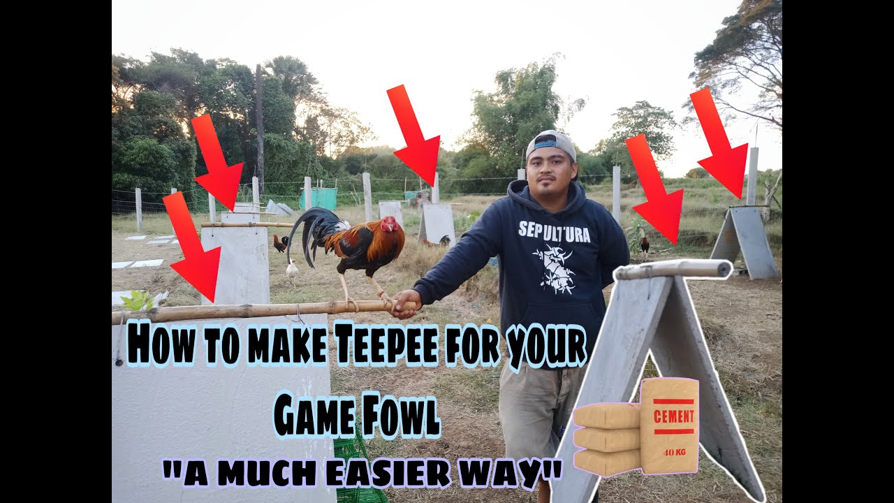 (CEMENT TEEPEE) PAANO GUMAWA NG TEEPEE | HOW TO MAKE TEEPEE FOR YOUR ...