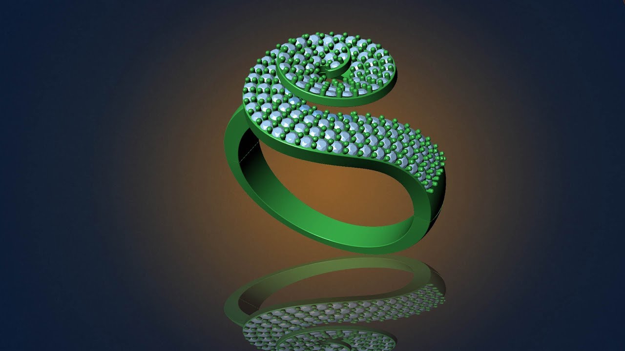 How to make 3D gemvision jewelry design matrix (Part 1) || Design ...