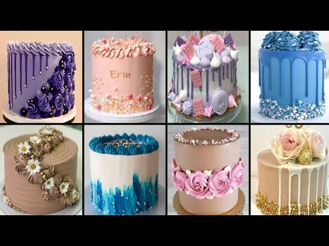 🤩Round Shape Cake Design/Cake Photo/Circle Cake/Round Cake/Cake Design ...
