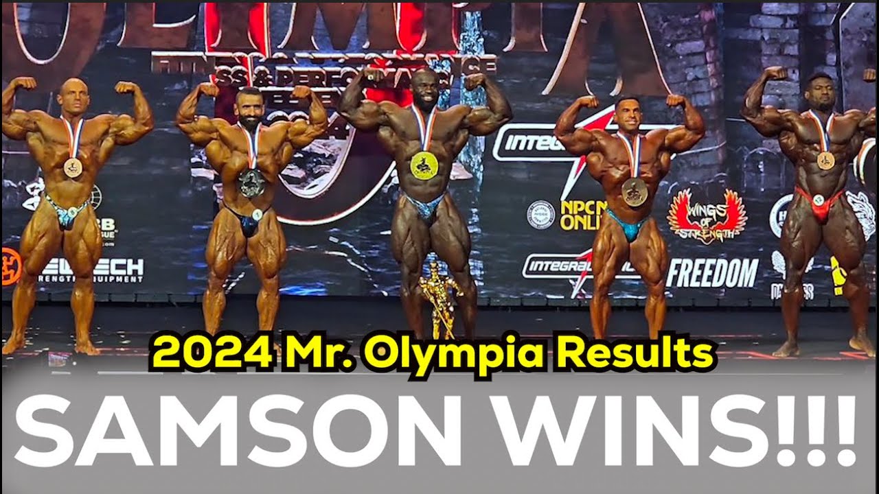 SAMSON DAUDA WINS! 2024 Mr. Olympia Finals Recap - YouTube