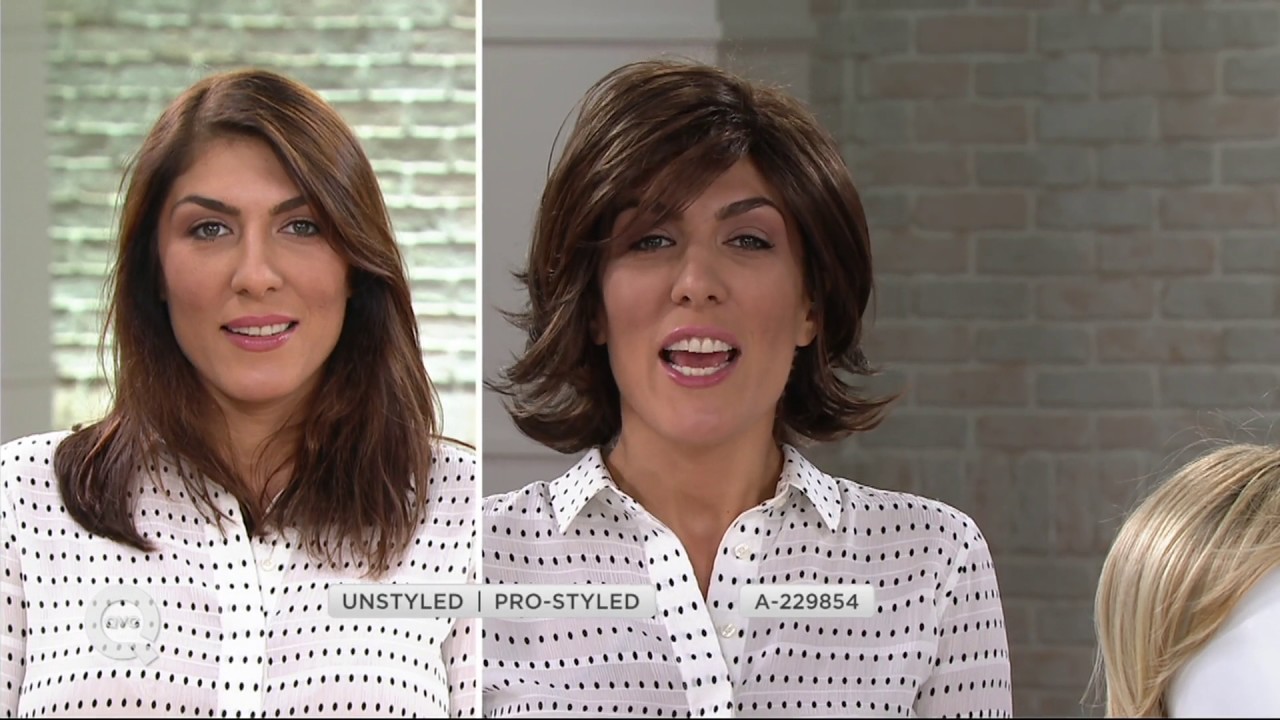 Hairdo Allure Medium Length Wig on QVC - YouTube