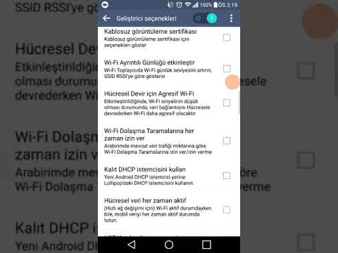 ekrana dokunma efekti açma