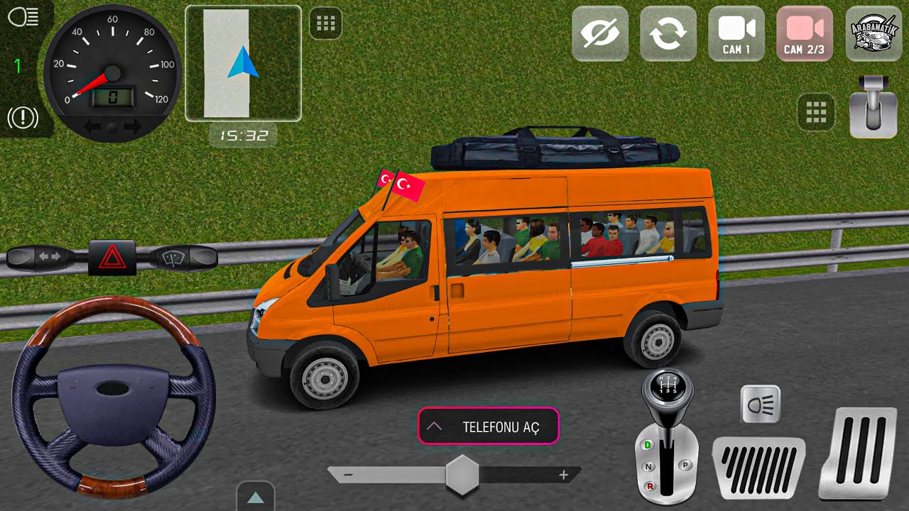 Minibus Simulator Vietnam #21 - Ford Transit Oyunu - Yolcu Taşıma ...