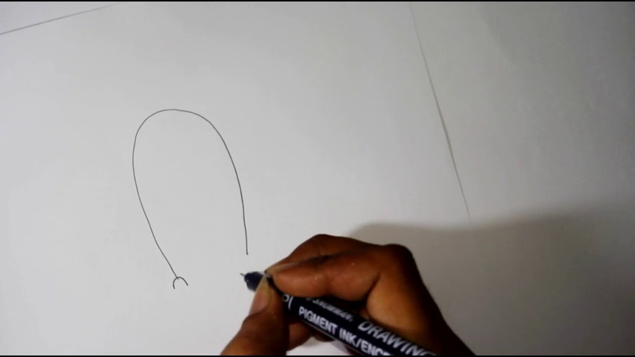 Gambar sketsa 3d mudah dan simpel - YouTube