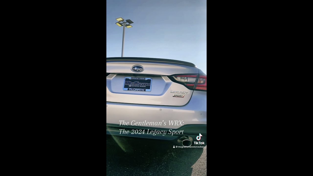 An in depth review of the 2024 Subaru Legacy Sport (The Gentleman’s WRX ...