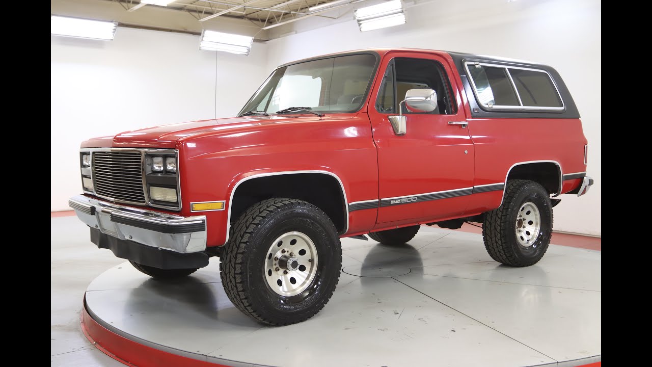 1986 GMC JIMMY - YouTube