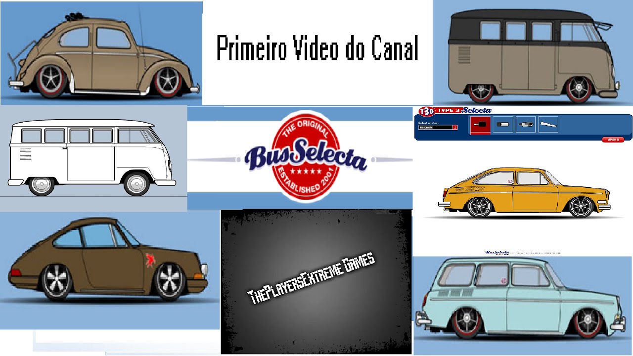 Bus Selecta- O jogo de personalizar carros (Jogo de Browser) - YouTube