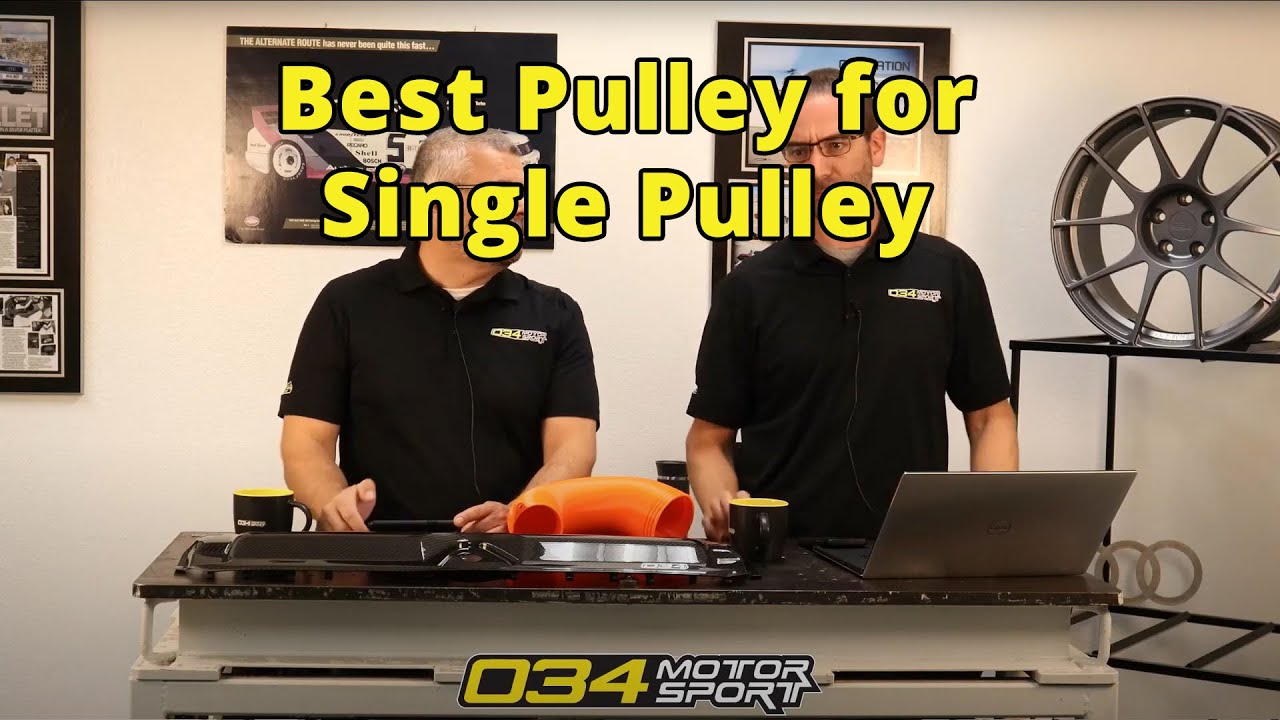 Which Pulley Option is Best for B8/8.5 S4 Stage 2 Single Pulley ...
