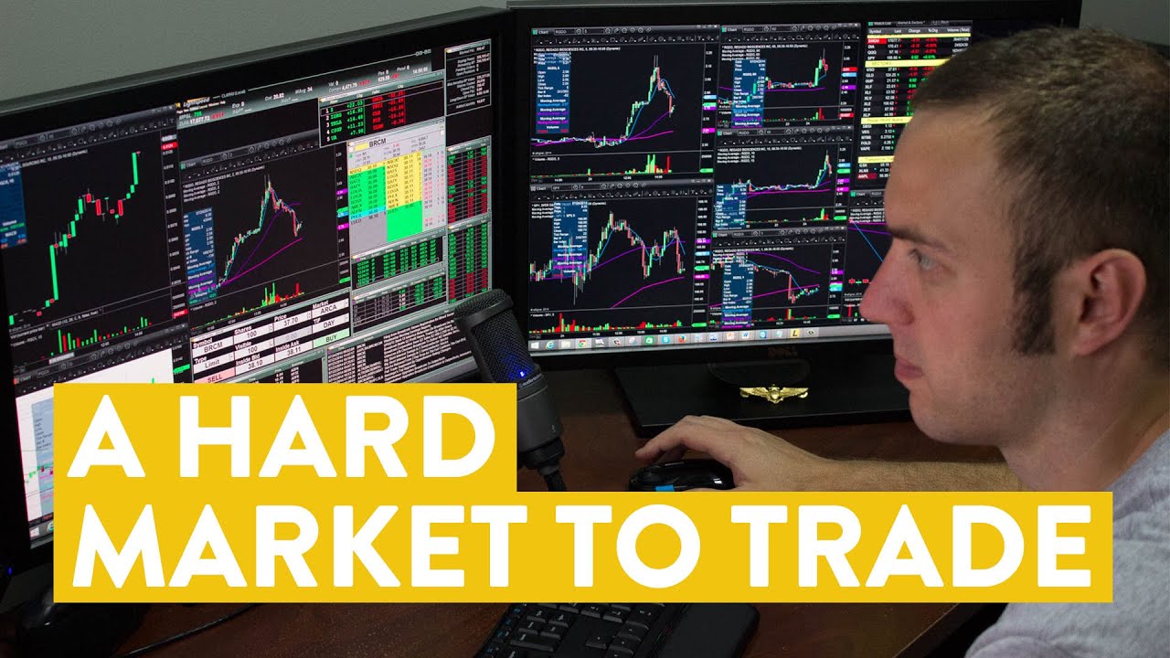 [LIVE] Day Trading | A Hard Market to Trade - YouTube