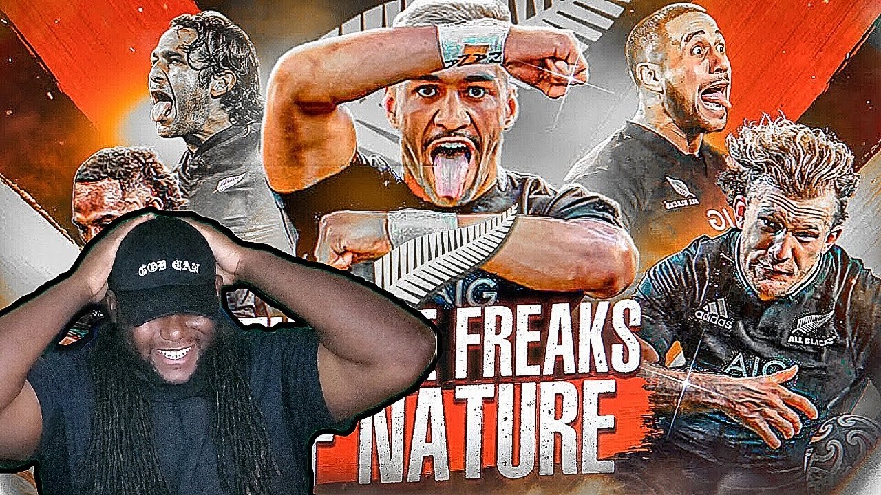 American Reaction To All Blacks The Most Feared Rugby Team In The World ...