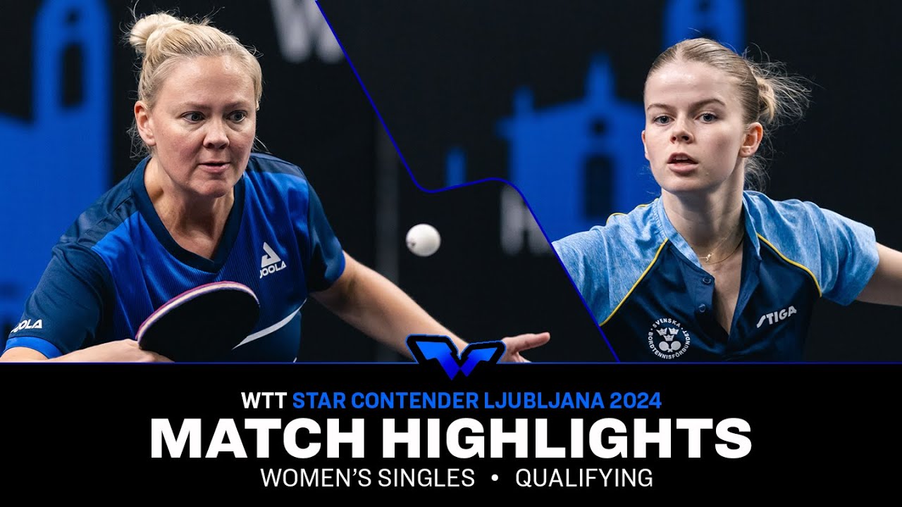 Georgina Pota vs Filippa Bergand | WS QUAL | WTT Star Contender ...