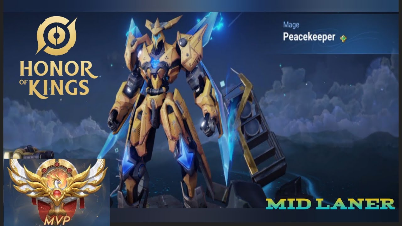 Peacekeeper gameplay and tutorial with english sub | Honor of kings ...