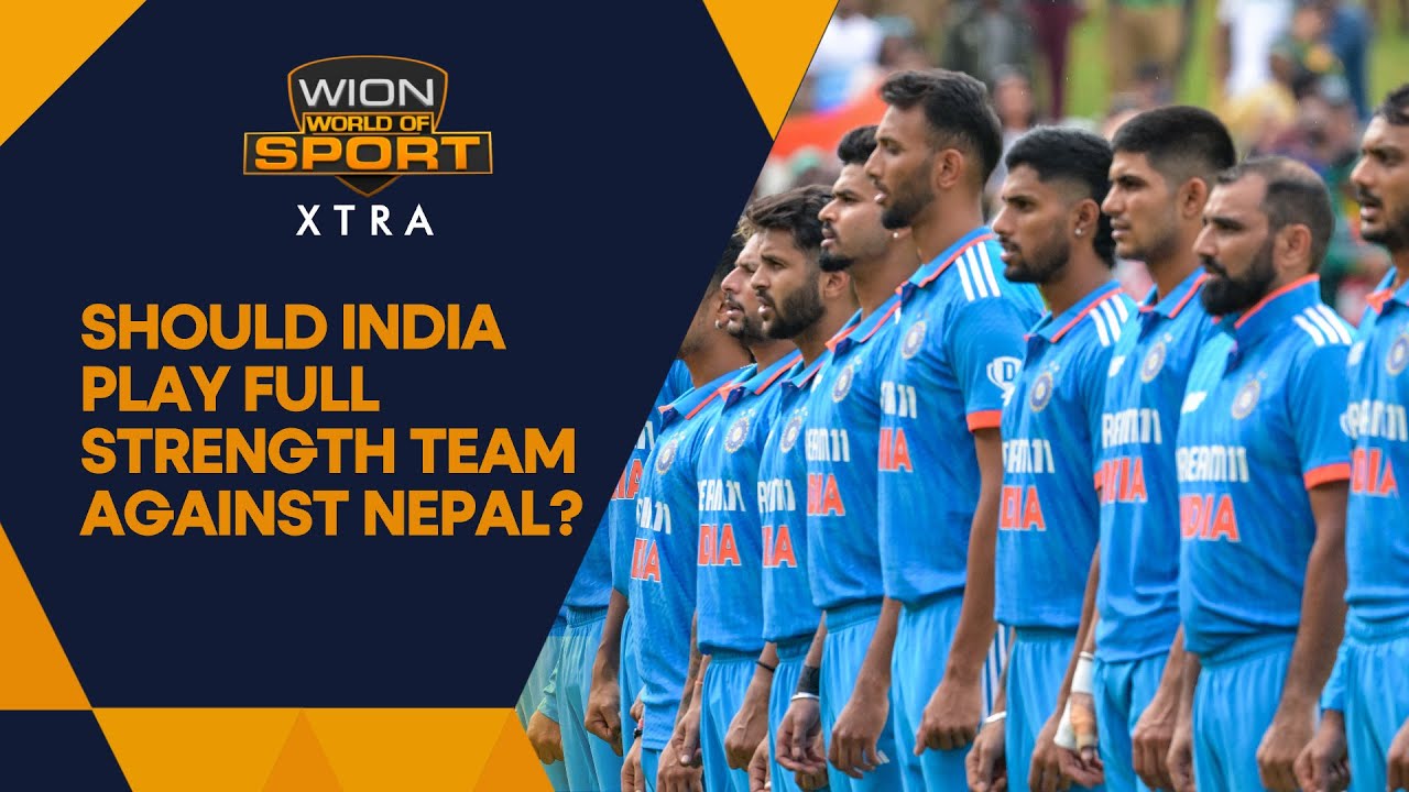 India vs Nepal LIVE: India take on Nepal in Asia Cup | WION Sport Xtra ...