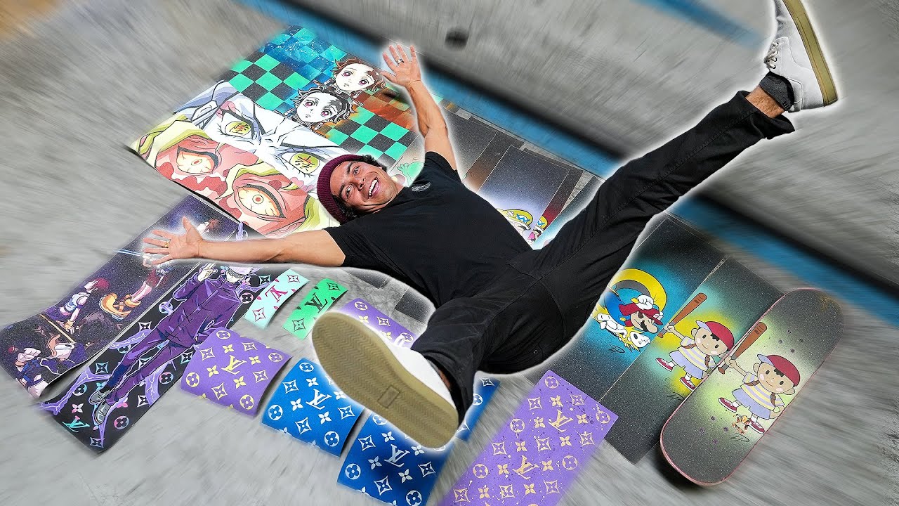 THE WORLD'S BEST GRIP TAPE ART?! - YouTube