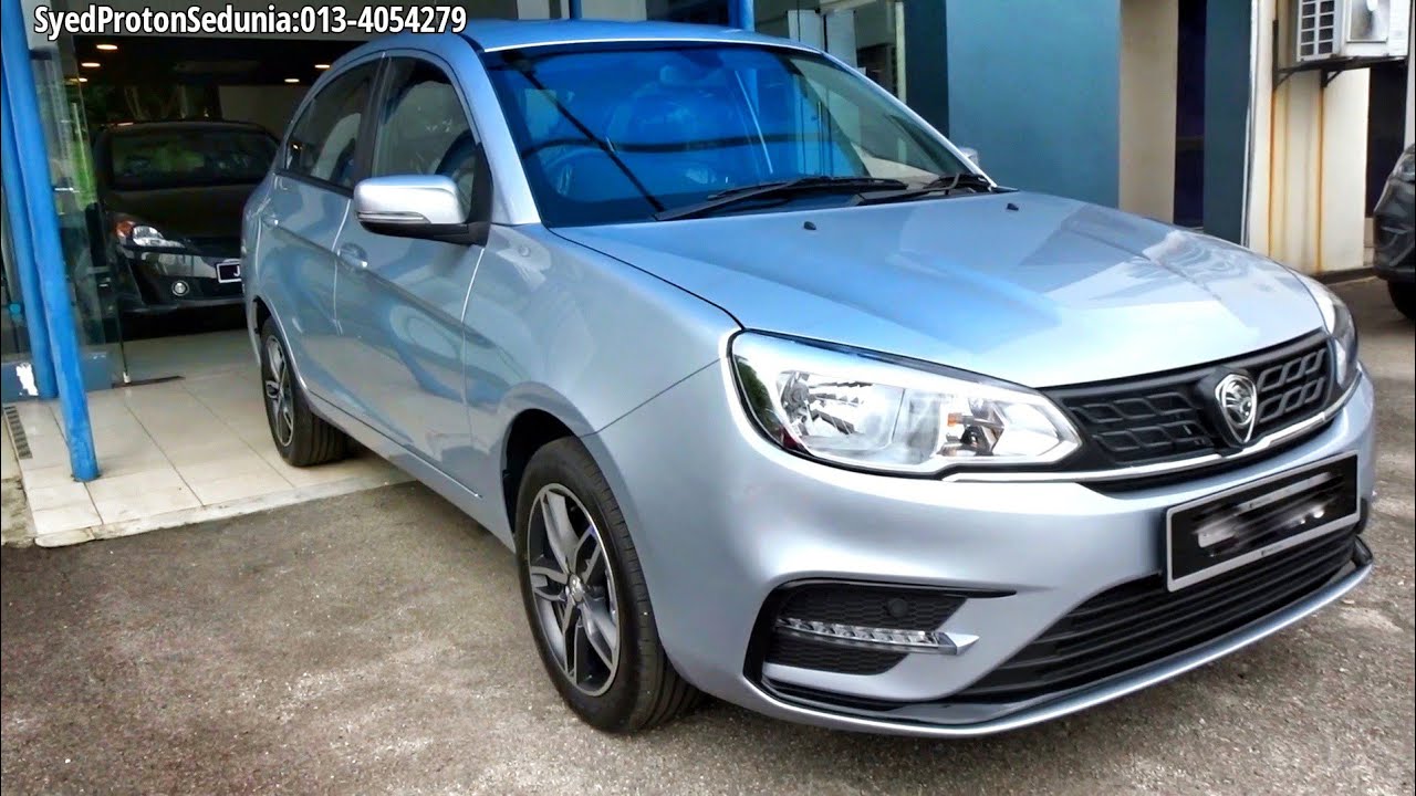 PROTON SAGA PREMIUM ARMOUR SILVER - YouTube