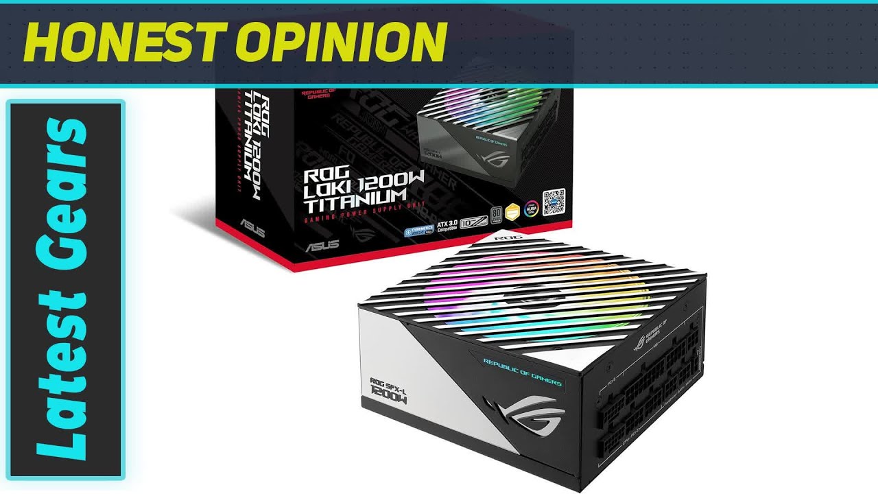 ASUS ROG Loki SFX-L 1200W Titanium PSU: The Ultimate Powerhouse - YouTube