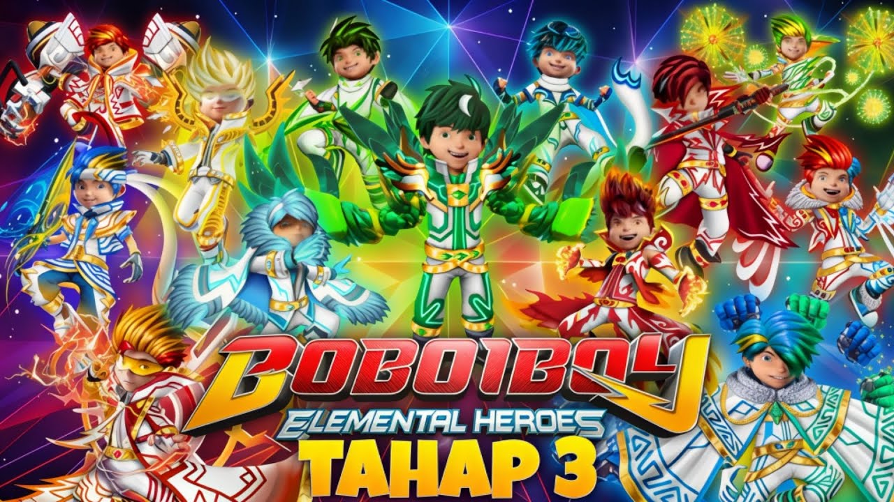 Wallpaper Boboiboy Tahap 3