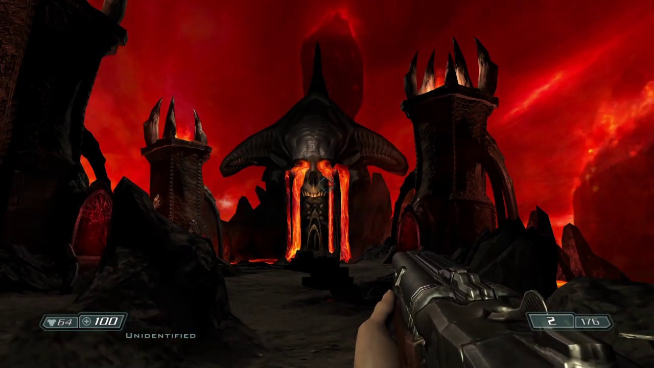 Let’s Play Doom 3 The Lost Mission Episode 7 Hell Outpost pt 1 - YouTube