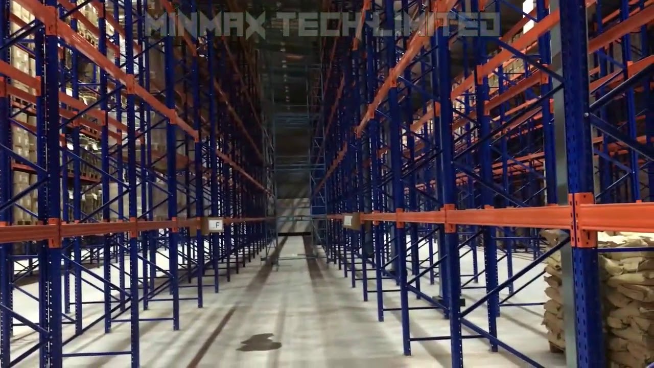 Jual Racking System Warehouse Pallet Rack Pushback Jakarta - YouTube