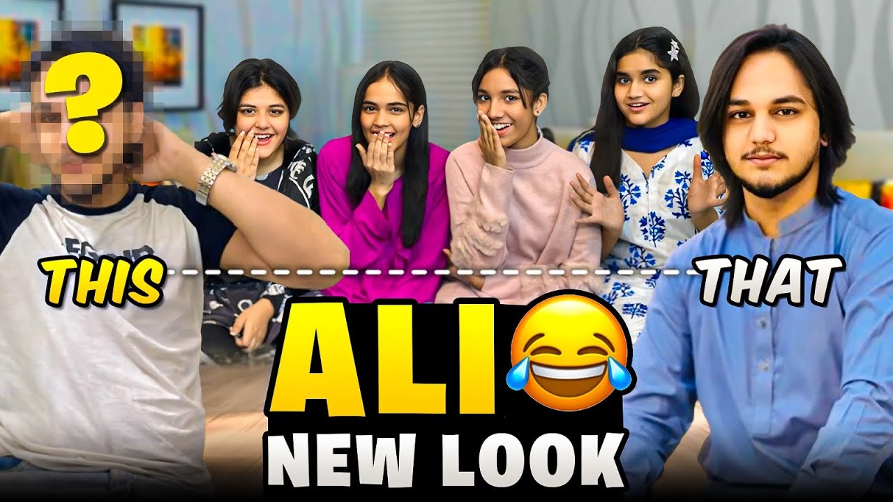 ALI NEW LOOK // HAIR CUT KRWA LIA // REVIEWS - YouTube