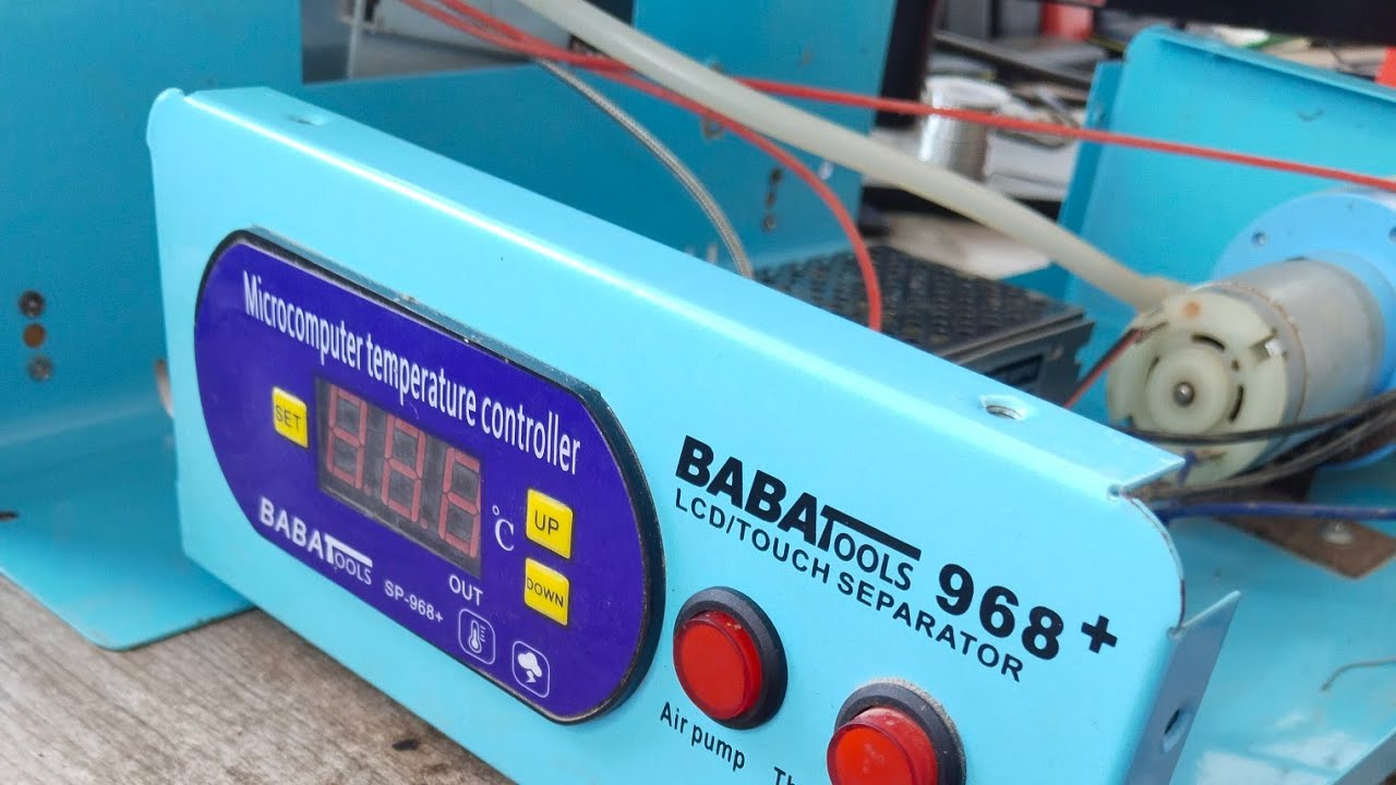 Baba Lcd Separator Ded Repair - YouTube