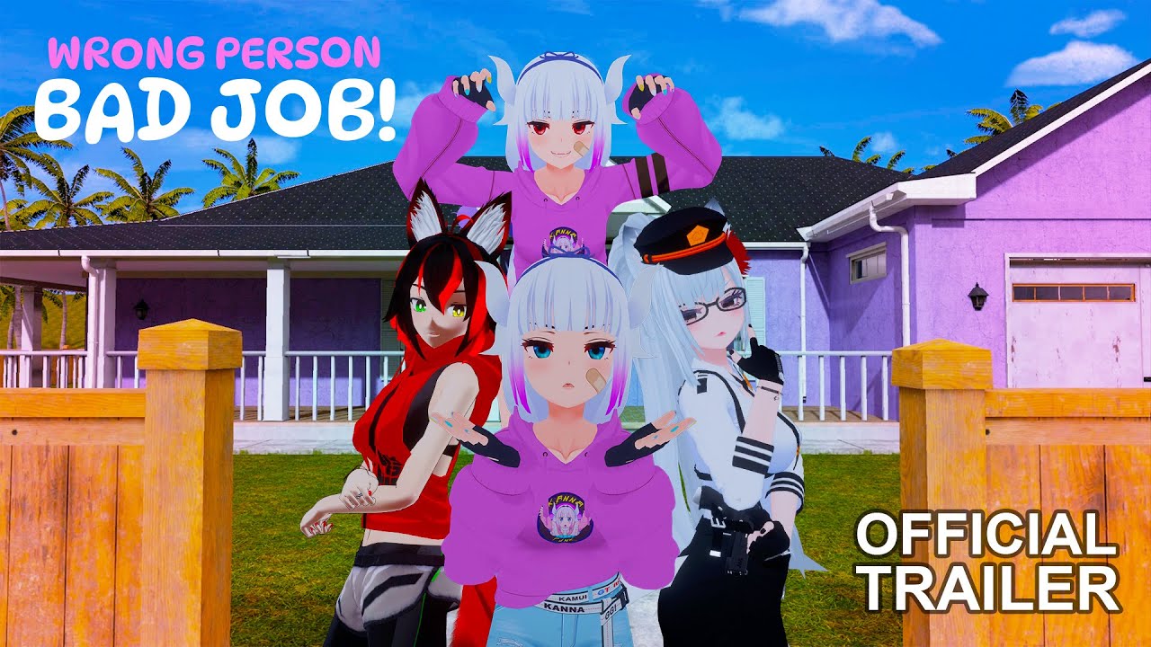 Wrong Person, Bad Job! - VRChat Film | OFFICIAL Trailer (American Sign ...