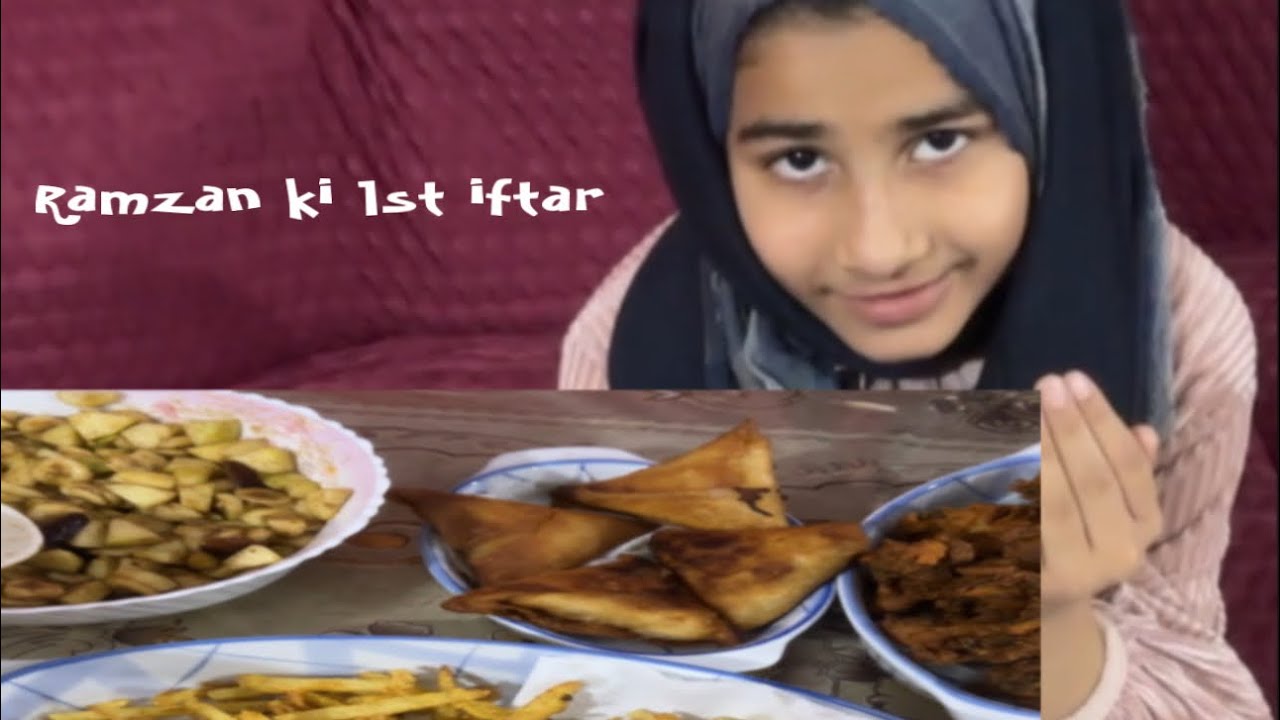 Ramzan ki first iftar || Hadia ne banai || daily vlog | Waqas Nazia - YouTube